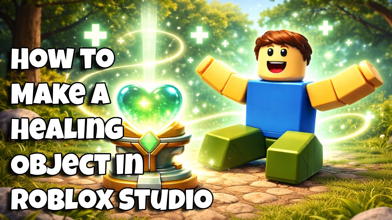 How to Make a Healing Object in Roblox Studio - YouTube