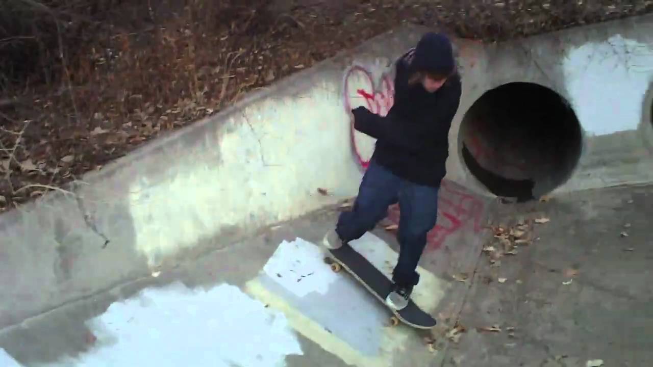 Sewer Skating in Fort Collins - YouTube