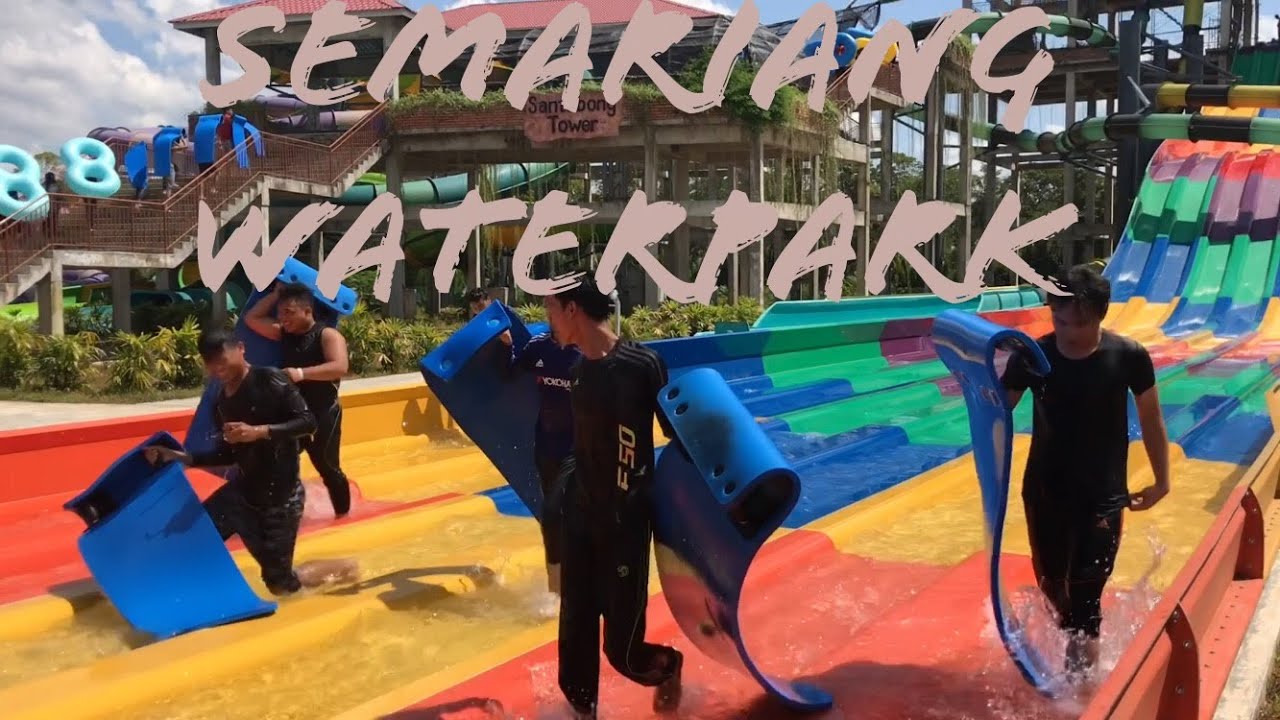 SEMARIANG WATERPARK TRIP (VLOG#10) - YouTube