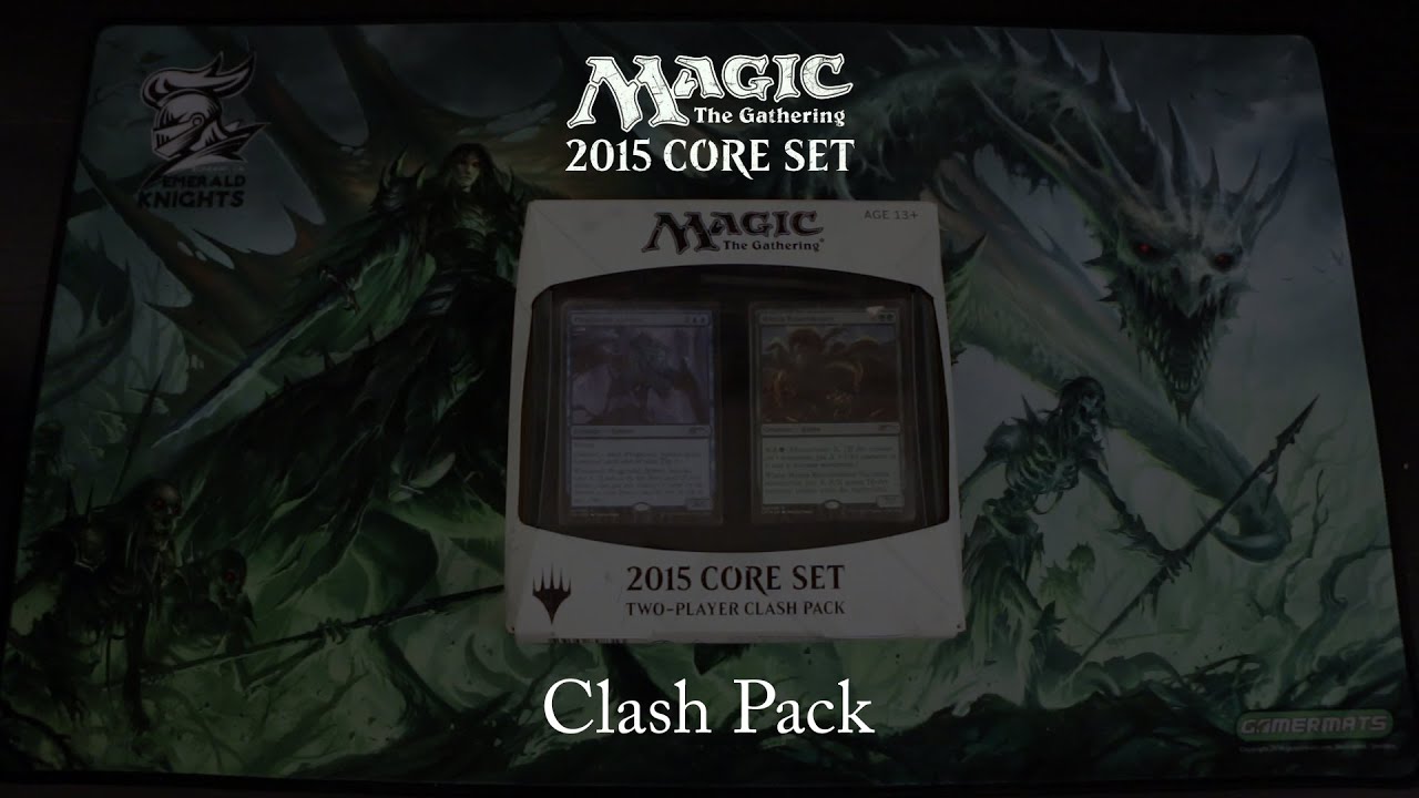 Magic: The Gathering: Core Set 2015 Fate & Fury Two-Player Clash Pack ...
