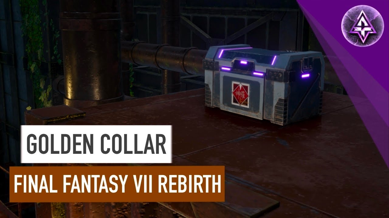 Final Fantasy VII Rebirth - Golden Collar - Special Gear - YouTube