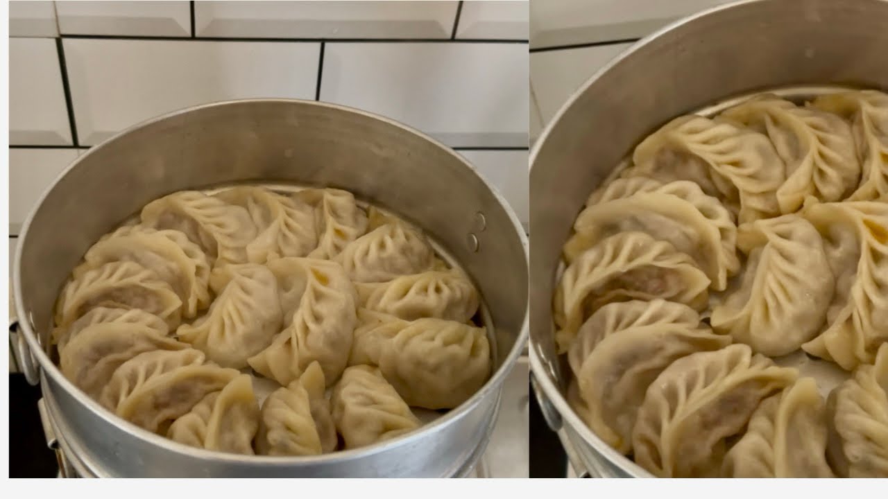 Mitho mitho homemade #porkmomo🤤😋 - YouTube