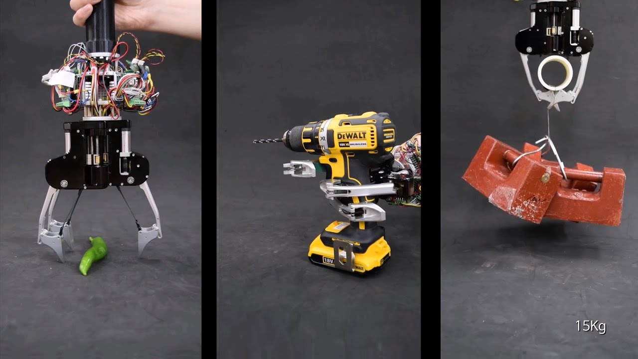 BLT Gripper : Grasping Mode, Irregular Object, Payload/Repeatability ...