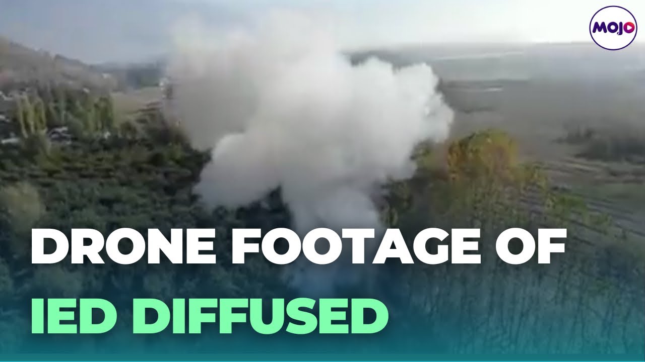 How a Bomb was diffused by the Army I Incredible Drone Footage from ...