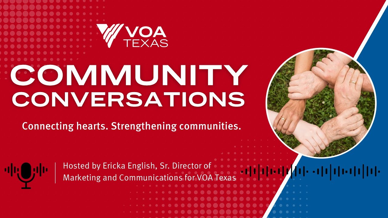 VOA Texas presents Community Conversations with Ericka English - YouTube