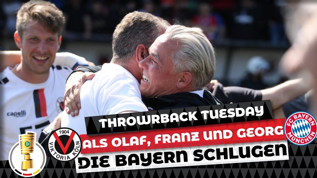 #VIKFCB: Als Olaf, Franz und Georg die Bayern schlugen - Throwback ...