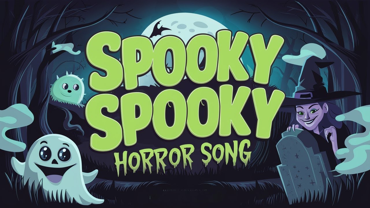 Spooky Spooky Halloween Kids Nursery Rhyme for Young Toddlers - YouTube