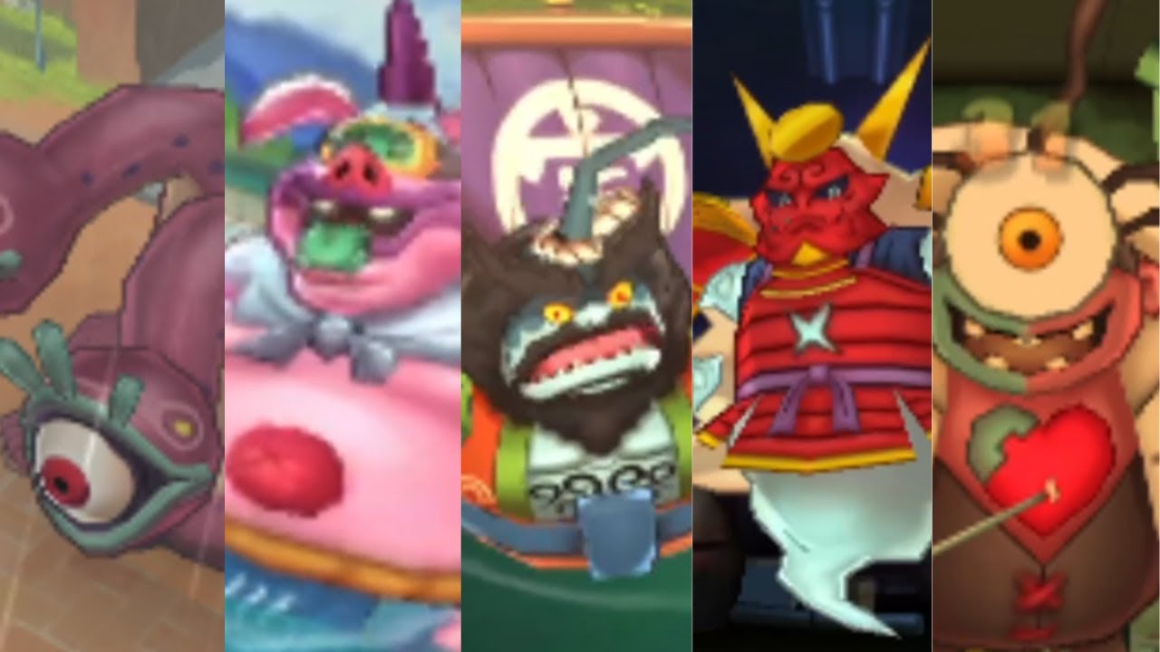 Yo-Kai Watch - All Bosses (Main Story) - YouTube