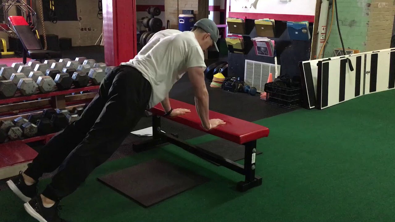 Plyo Push-Up Slam Hands - YouTube