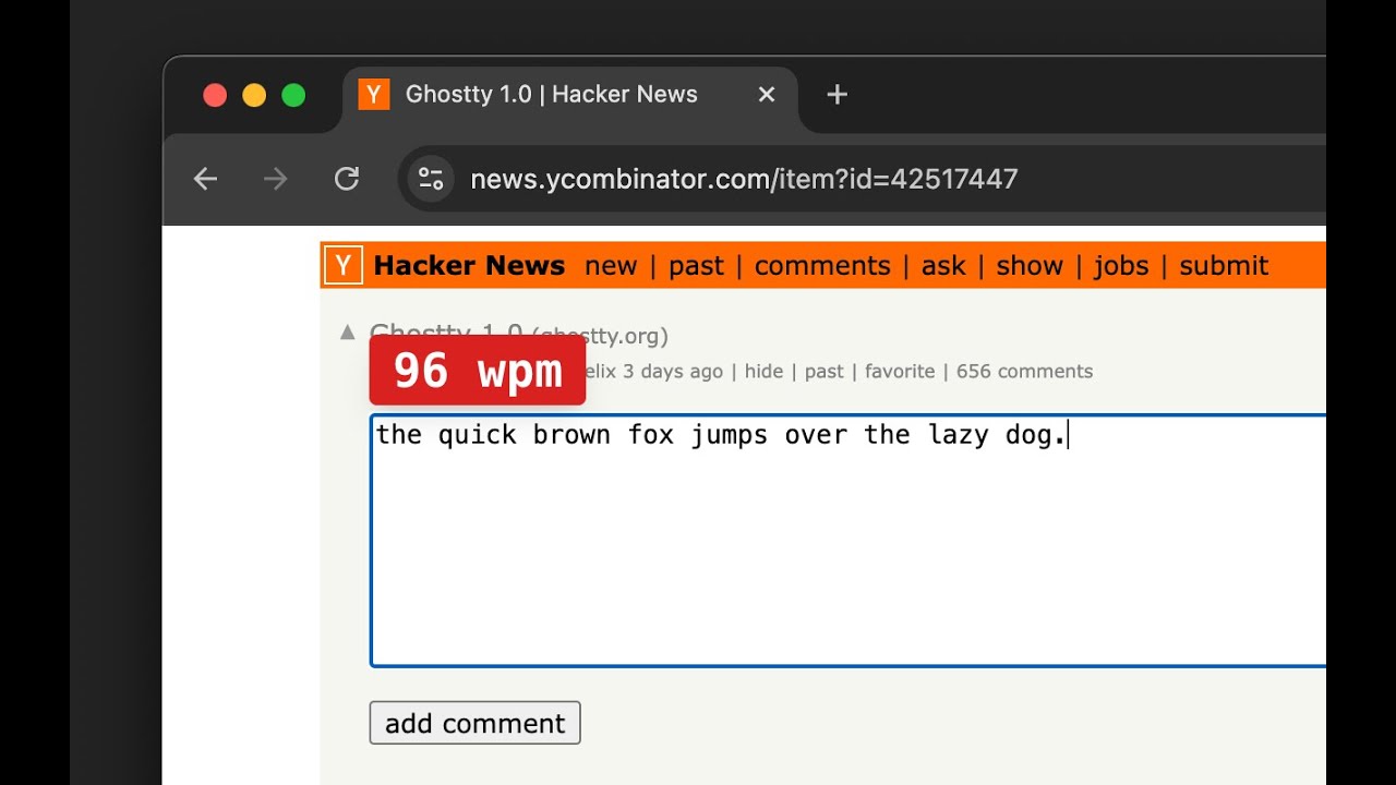 TypeTrack: Display Your Typing Speed (wpm) in Real-Time on any Textbox - YouTube