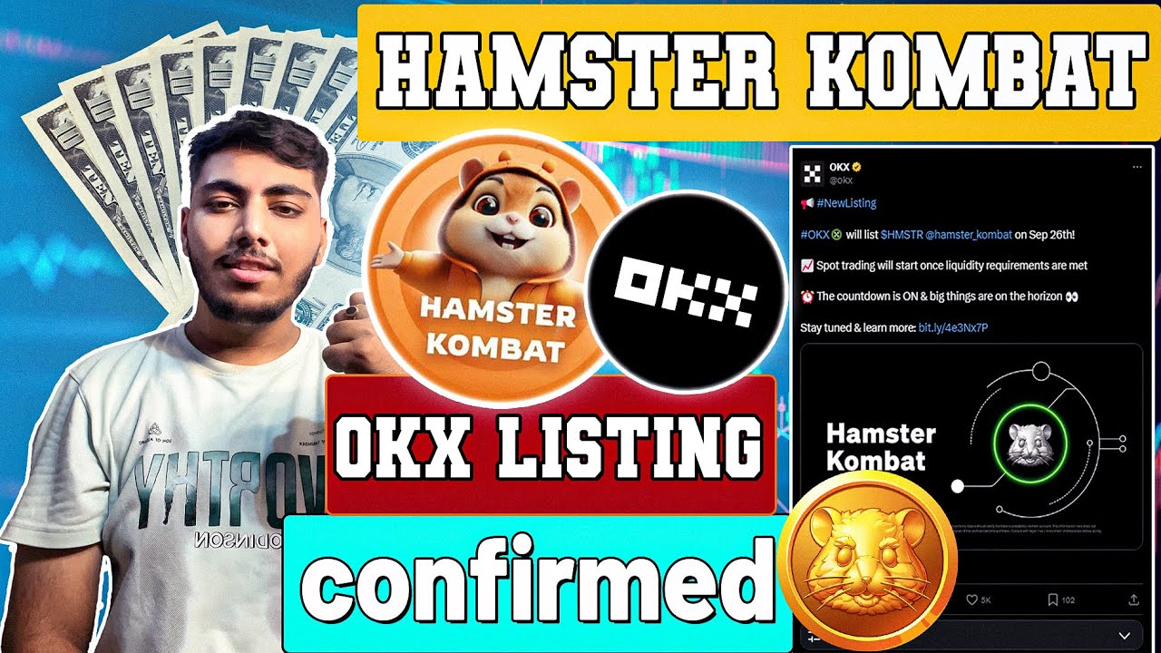 hamster kombat OKX Listing Confirmed | hamster kombat listing date ...