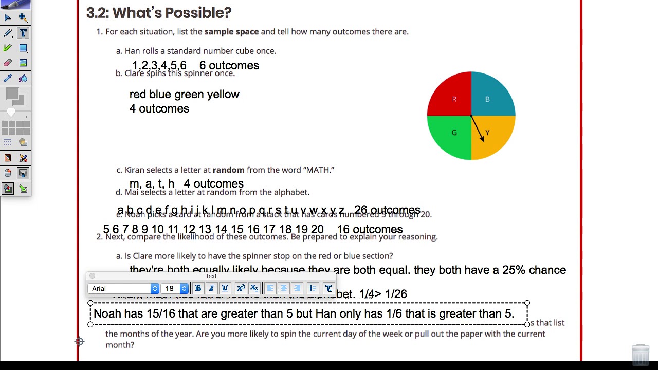 Unit 8, Lesson 3 What are Probabilities? Lesson Video - YouTube