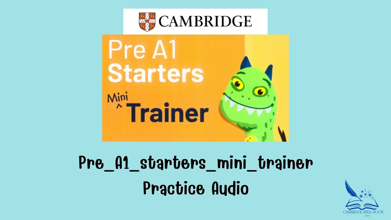 Pre-A1 Mini Trainer Exam Practice | Listening Audio Exercises I Test 1 ...