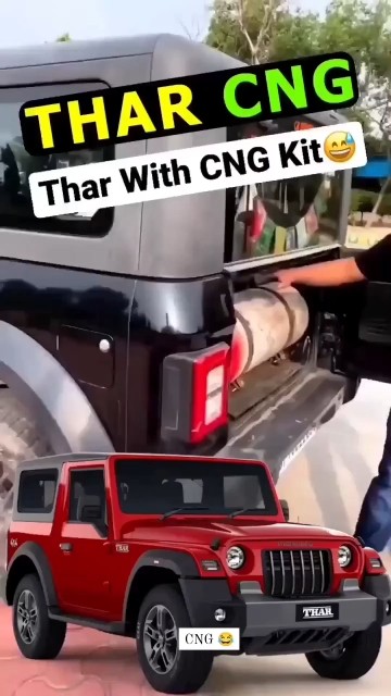 India's first Thar CNG 😮 - YouTube