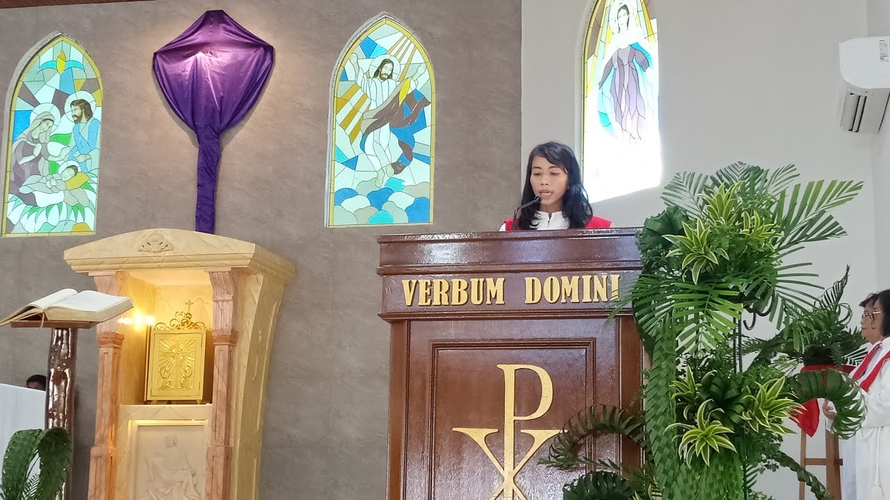 Bacaan Surat Rasul Paulus Kepada Jemaat Filipi - Perayaan Minggu Palma ...