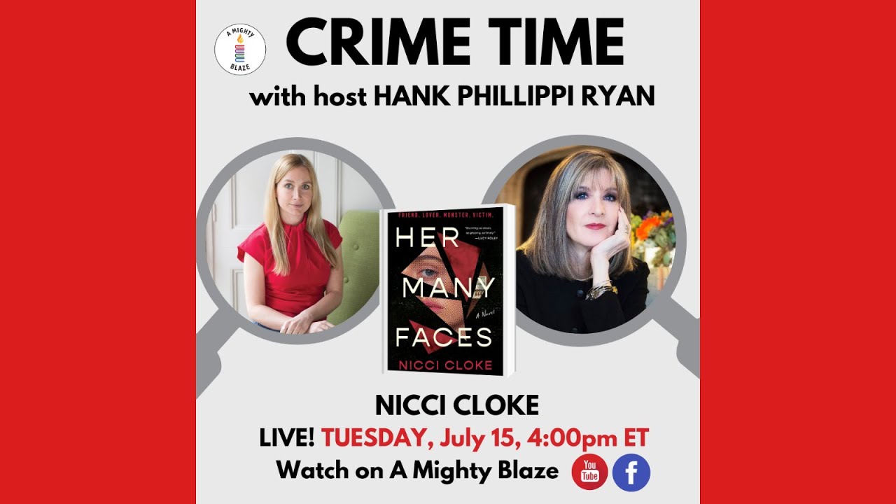 Hank Phillippi Ryan interviews Nicci Cloke! - YouTube