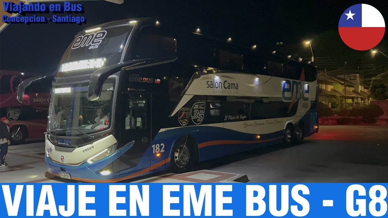 Viajando en Bus | Viaje en Eme Bus Concepción - Santiago (Bus Salón ...