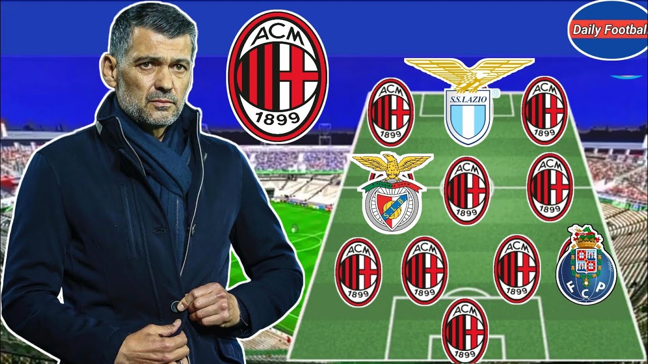 Finally Confirmed • AC Milan New Manager Sergio Conceicao Sacked ...