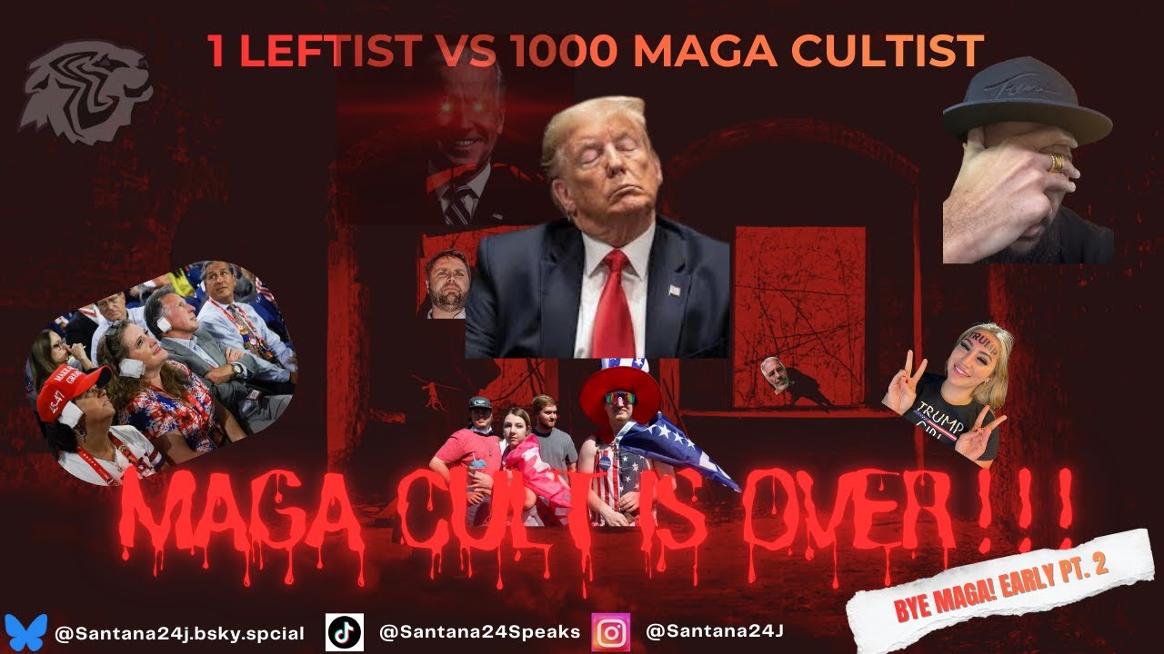 1 Leftist vs 1000 MAGA CULTIST: Sparring with Santana (Early Pt. 2 ...
