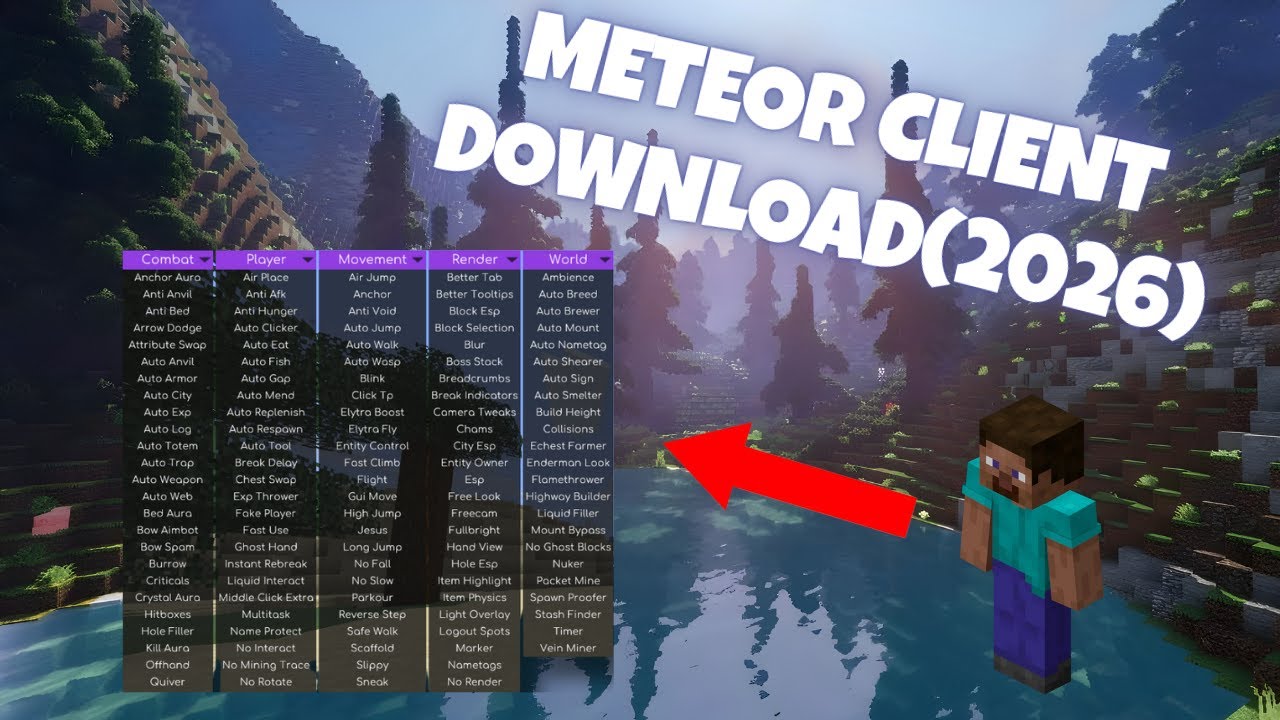How to Download and Install Meteor Client In Minecraft Java 1.21.11(NEW ...