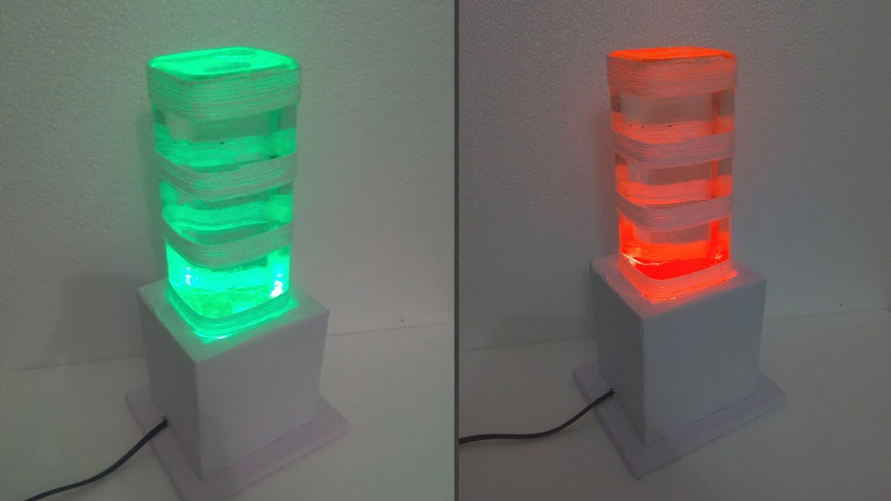 Waste bottle craft | make a bottle light | bottle crafts | night ...