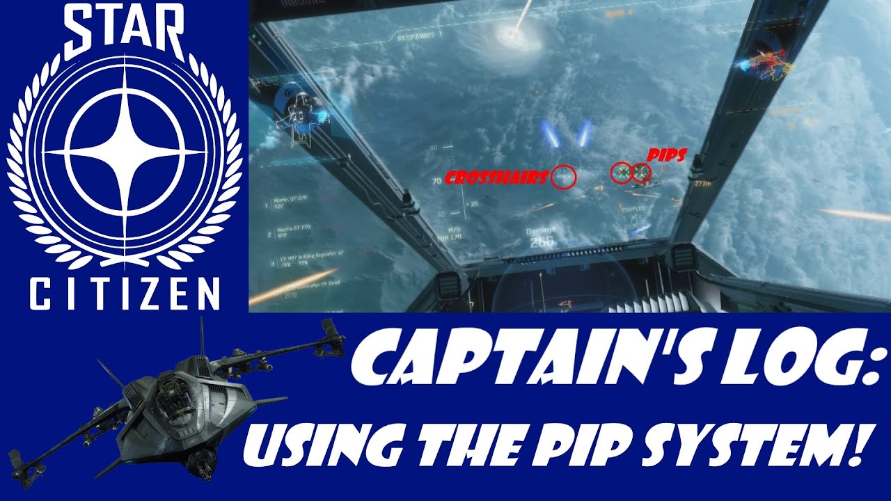 Star Citizen: Captain's Log - The PIP System! - YouTube