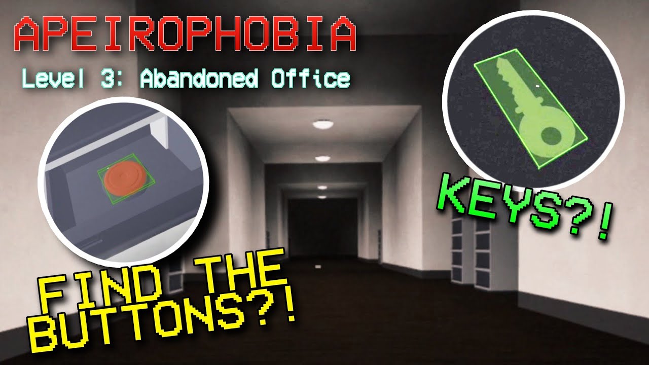 HOW TO ESCAPE Level 3: Abandoned Office in Apeirophobia (ROBLOX) - YouTube