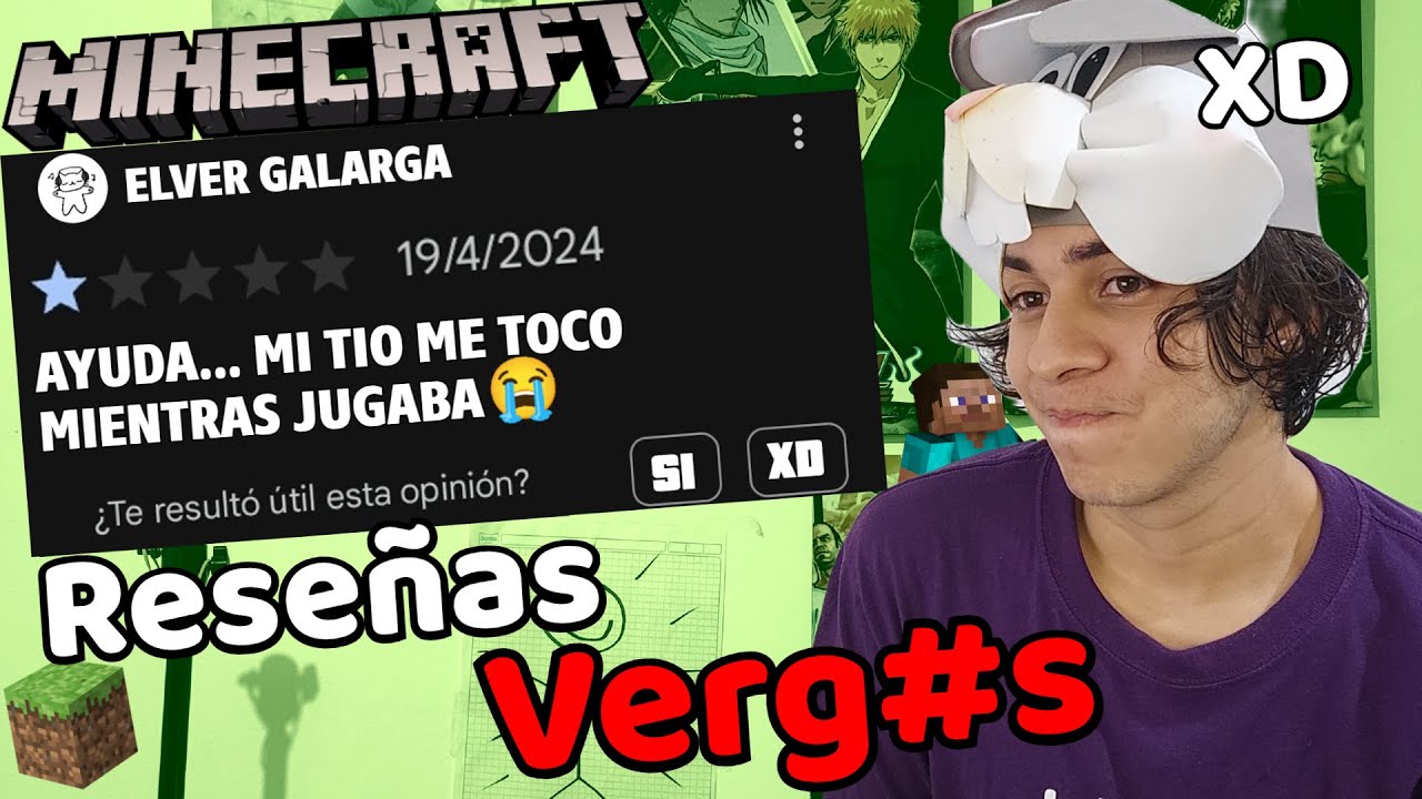 RESEÑAS de 1 ESTRELLA de MINECRAFT - YouTube