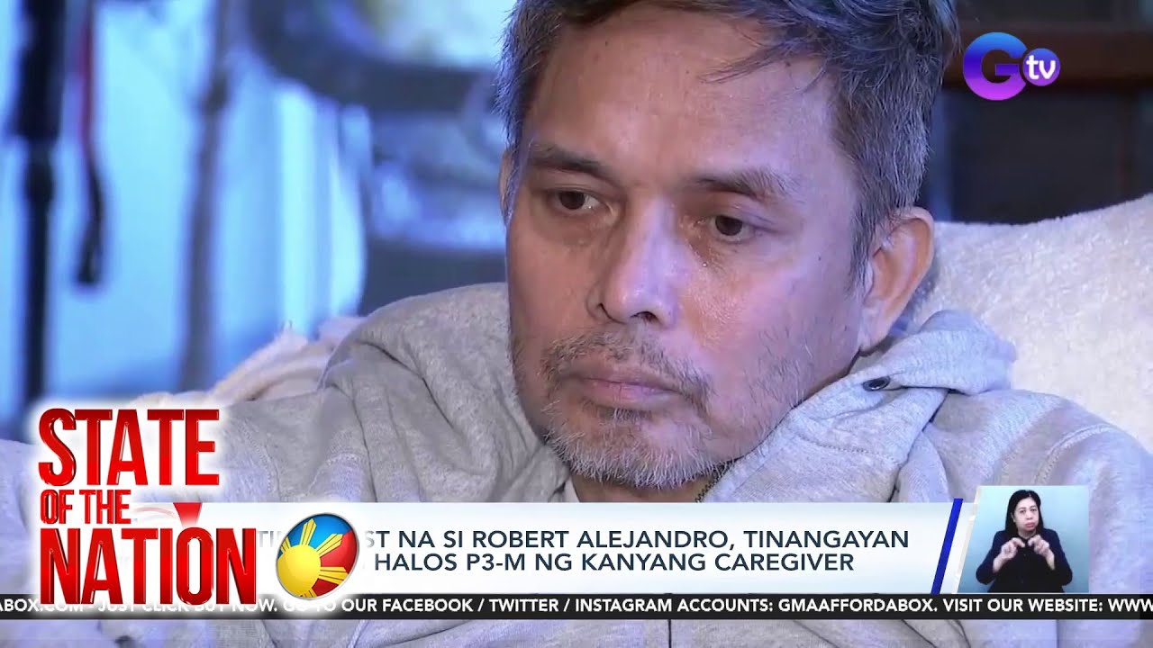 Dating host na si Robert Alejandro, tinangayan umano ng halos P3-M ng kanyang caregiver | SONA ...