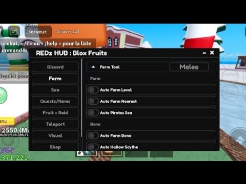 Blox Fruit REDz HUB Script (Works Mobile & Pc) - YouTube