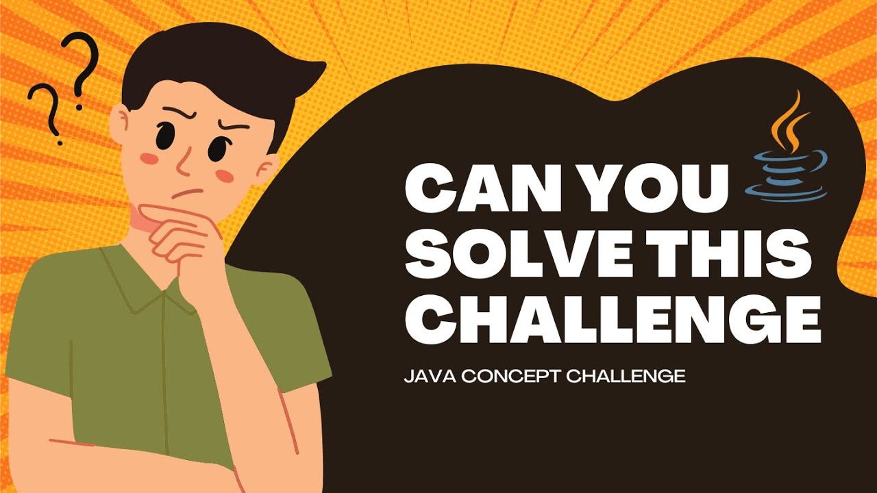 Concept Challenge Java. Can you answer this? #challenge #code - YouTube