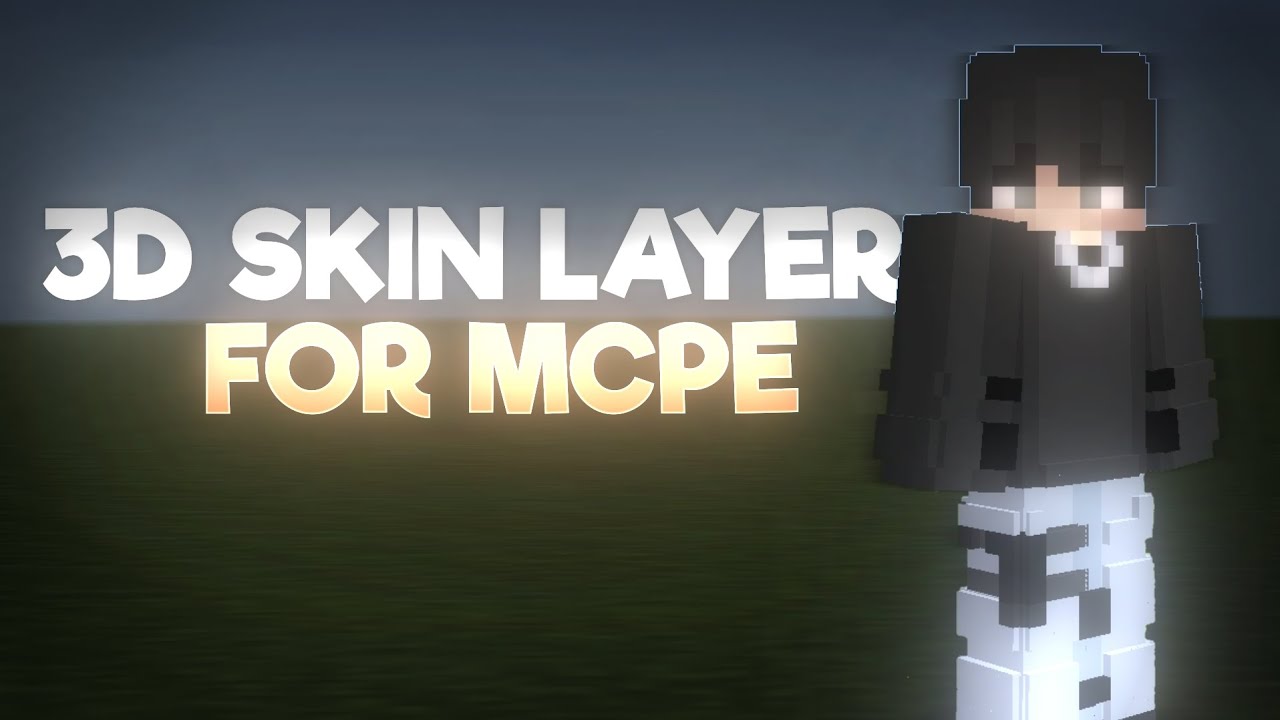 3d Skin Layer For Mcpe 1.20.70+ - yami - YouTube