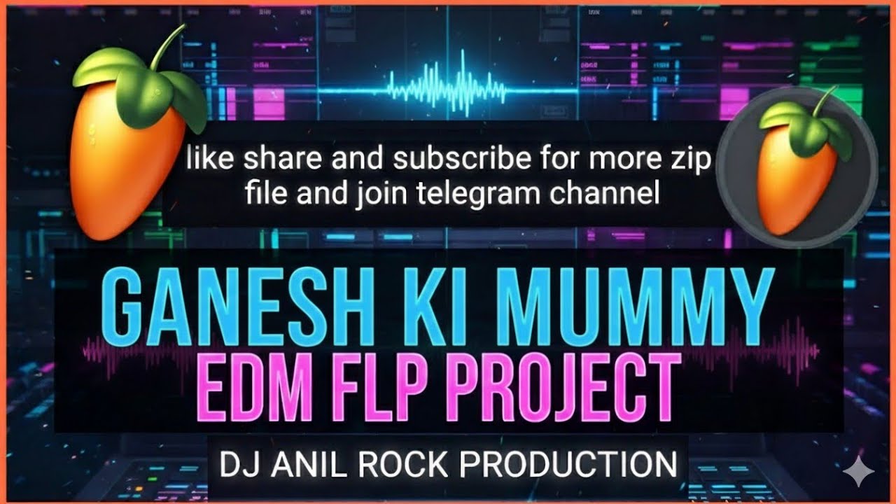 GANESH KI MUMMY | EDM FLP PROJECT | FLP Project 2026| DJ ANIL ROCK ...