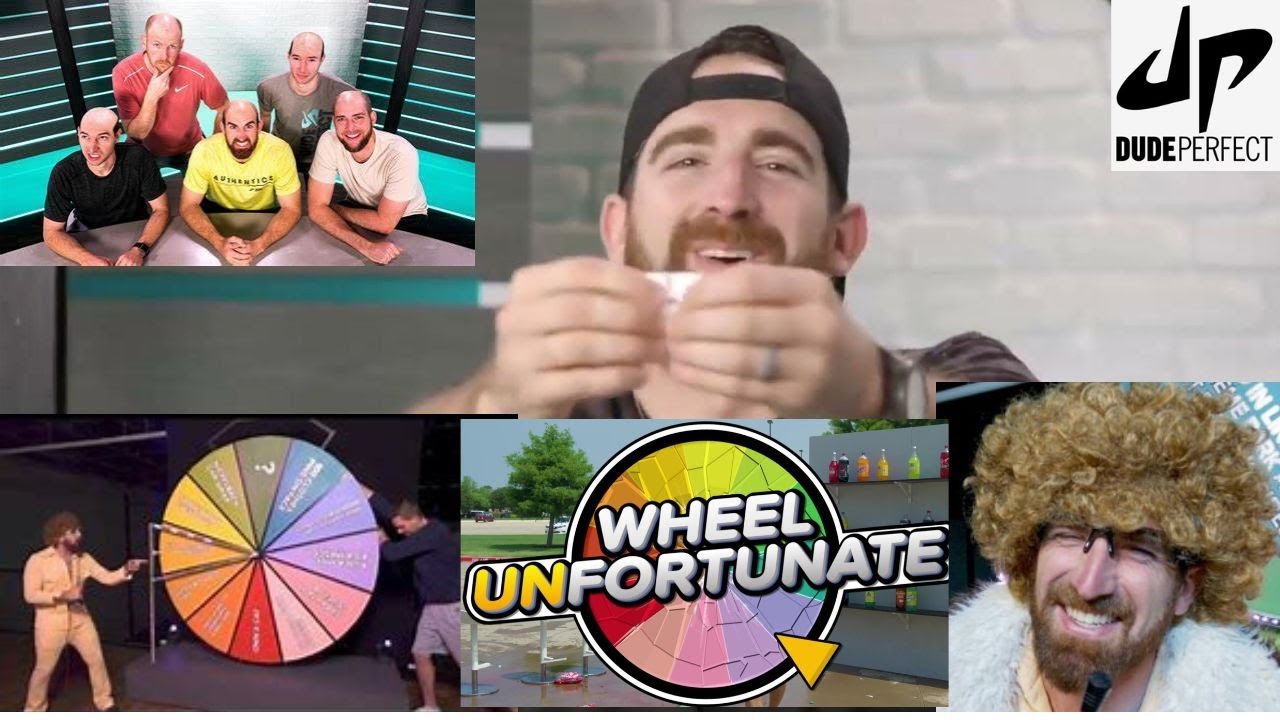 Every Dude Perfect Wheel Unfortunate 2024! - YouTube