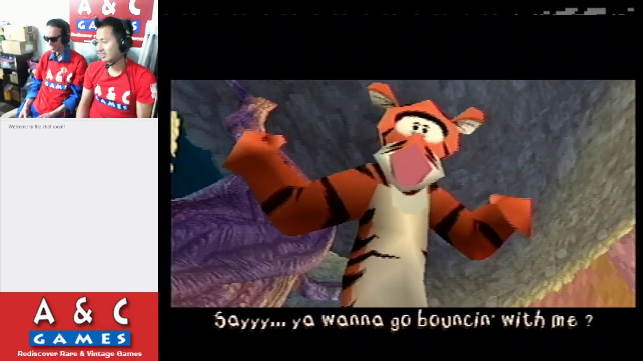 Let's Tigger's Honey Hunt (PS1) with DTysonator & Gar - YouTube