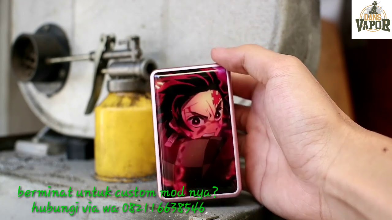 jasa custom backdoor mod vape hotcig R233 terkeren di bandung - YouTube