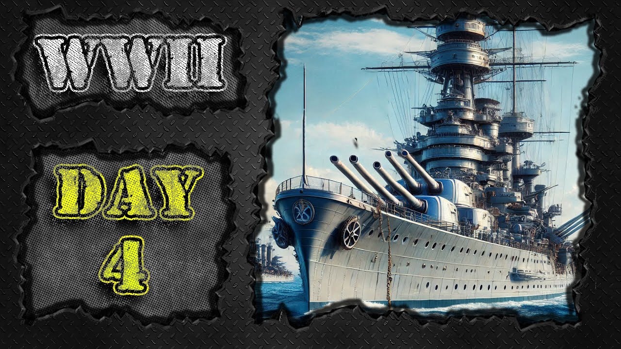 Day 4 - First Naval Engagement and the Battle of the Atlantic - WW2 Day ...