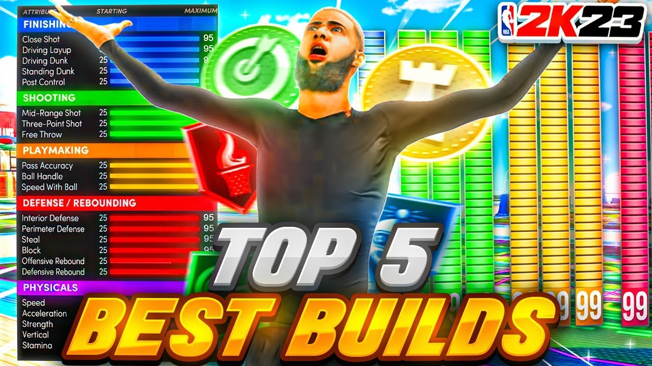 Top 5 Builds YOU MUST Make in NBA 2K23 (NEW MYPLAYER BUILDER IN NBA ...