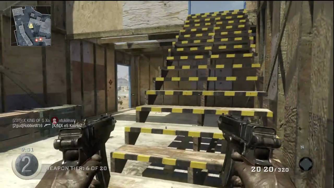 Call Of Duty: Black Ops - Gun Game on Firing Range (High Roller - 1st ...