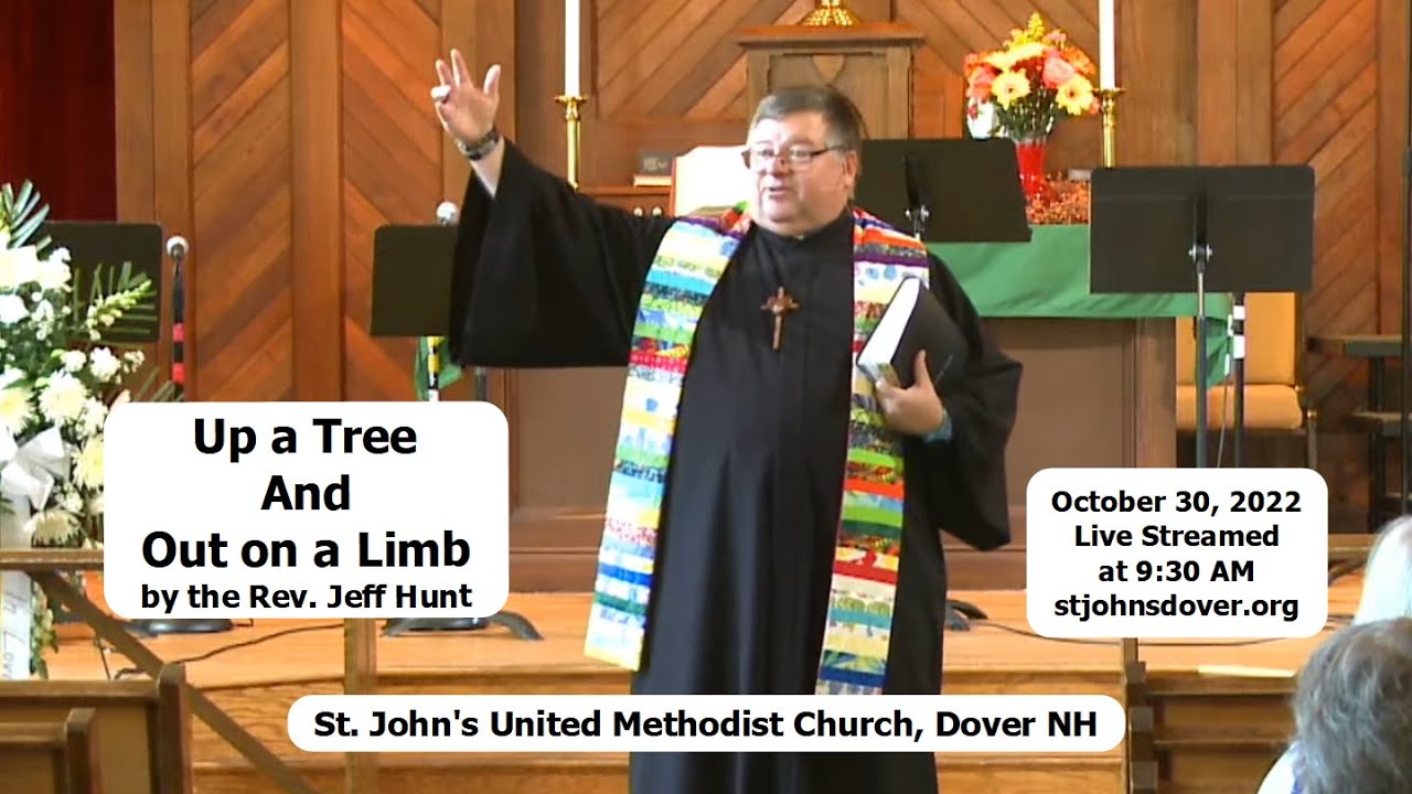 10/30/2022 "Up a Tree and Out on a Limb" by the Rev. Jeff Hunt - St ...