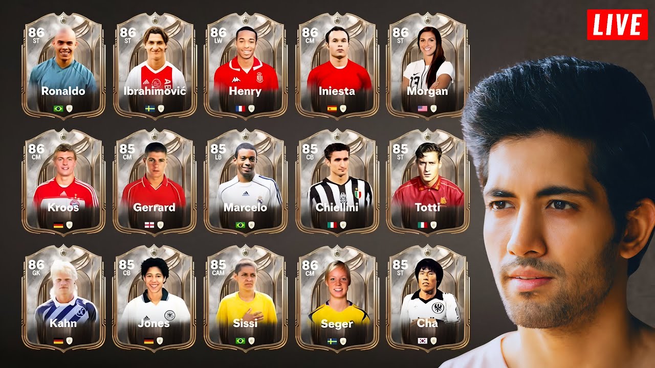 FINAL PRE-ORDER ICONS EAFC 26 Live 🤯 - YouTube