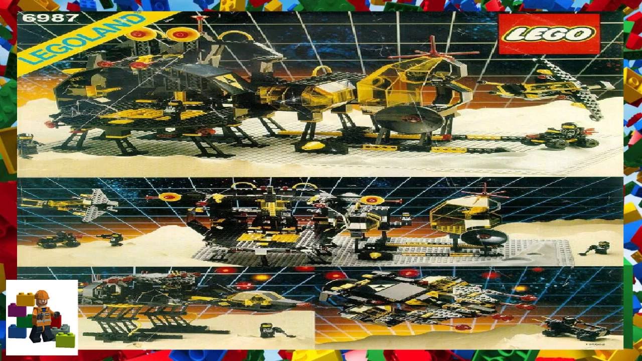 LEGO instructions - Space - Blacktron I - 6987 - Message Intercept Base ...