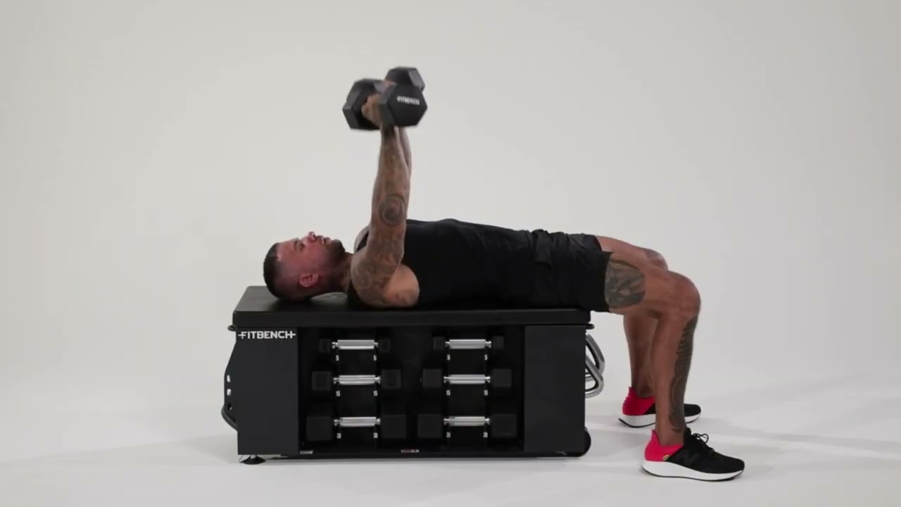 Dumbbell Chest Press - YouTube