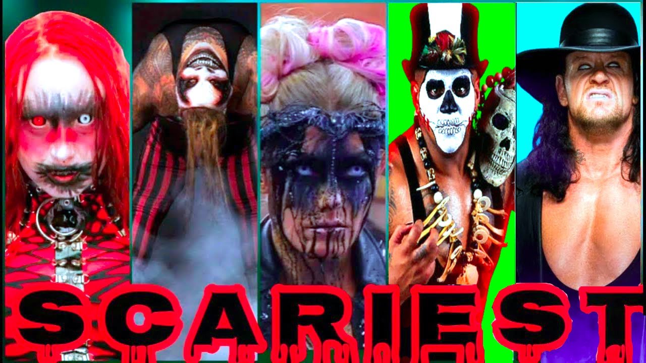 Scariest WWE Wrestlers Of All Time - YouTube