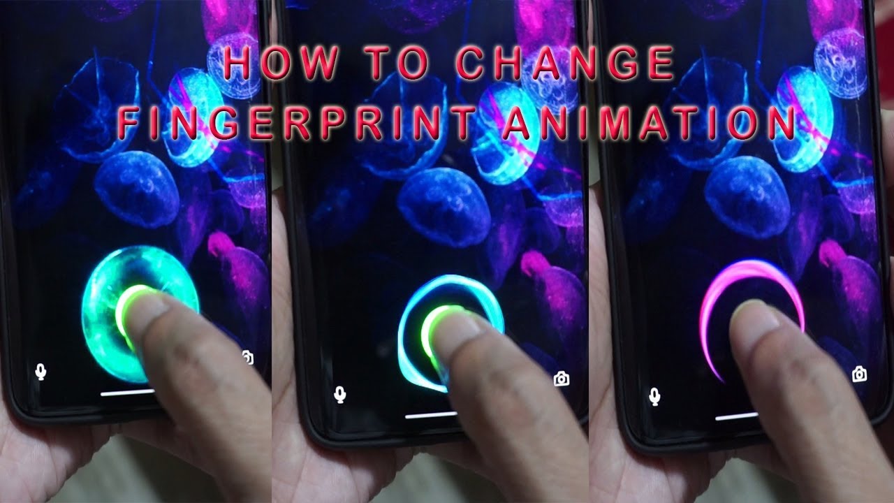 How to change fingerprint animation in One Plus Device #oneplus # ...