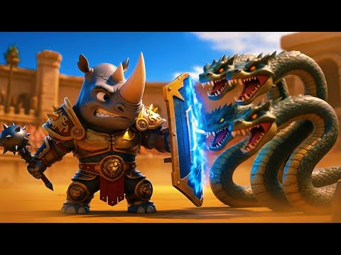 Animals Superheroes VS Monsters | Superhero Animals to the Rescue! ABC Animals Song for Kids EP 2
