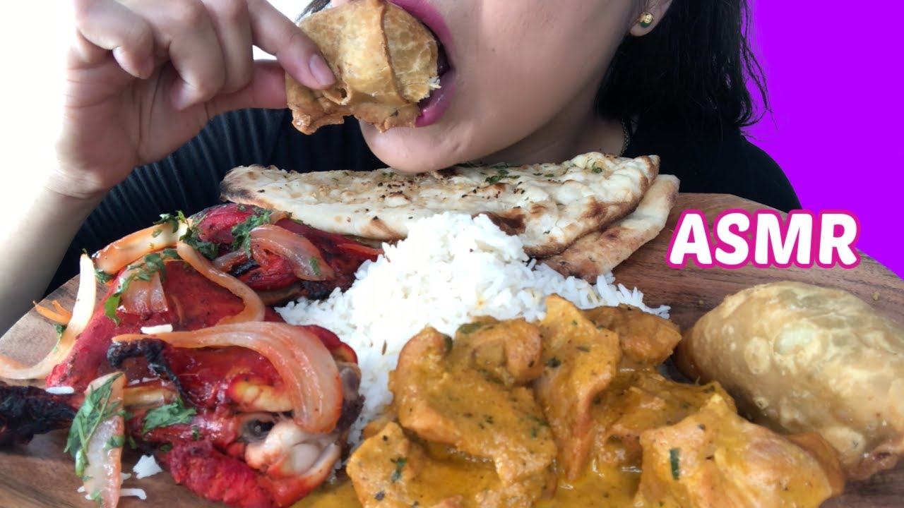ASMR INDIAN FOOD - YouTube