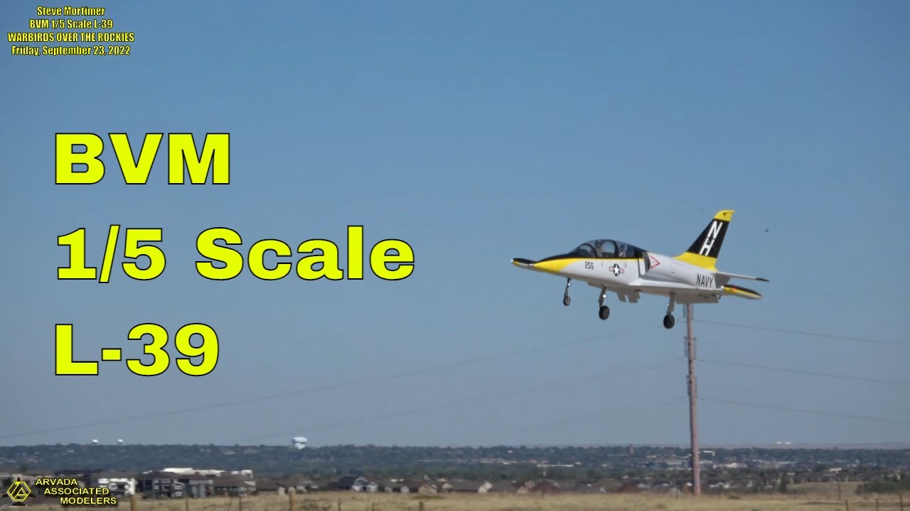 Steve Mortimer... BVM 1/5 Scale L-39... Friday, September 23, 2022 ...