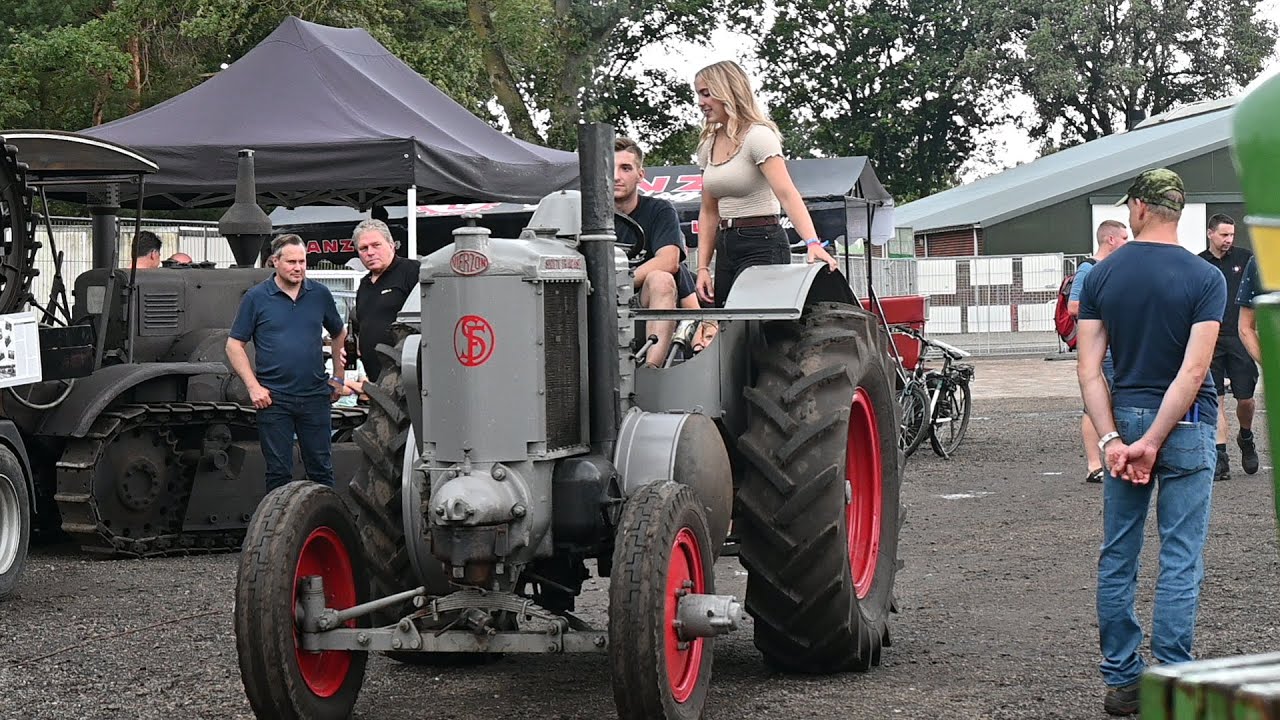 Vierzon H1 44 PK 1936 Historic Tractor Show Panningen 2023 organized by ...