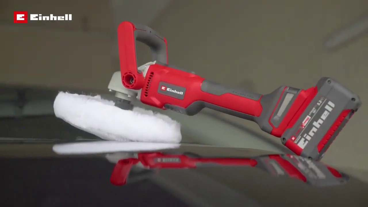 Einhell Accu Polijstmachine CE CP 18 180 Li E Solo 1 - YouTube